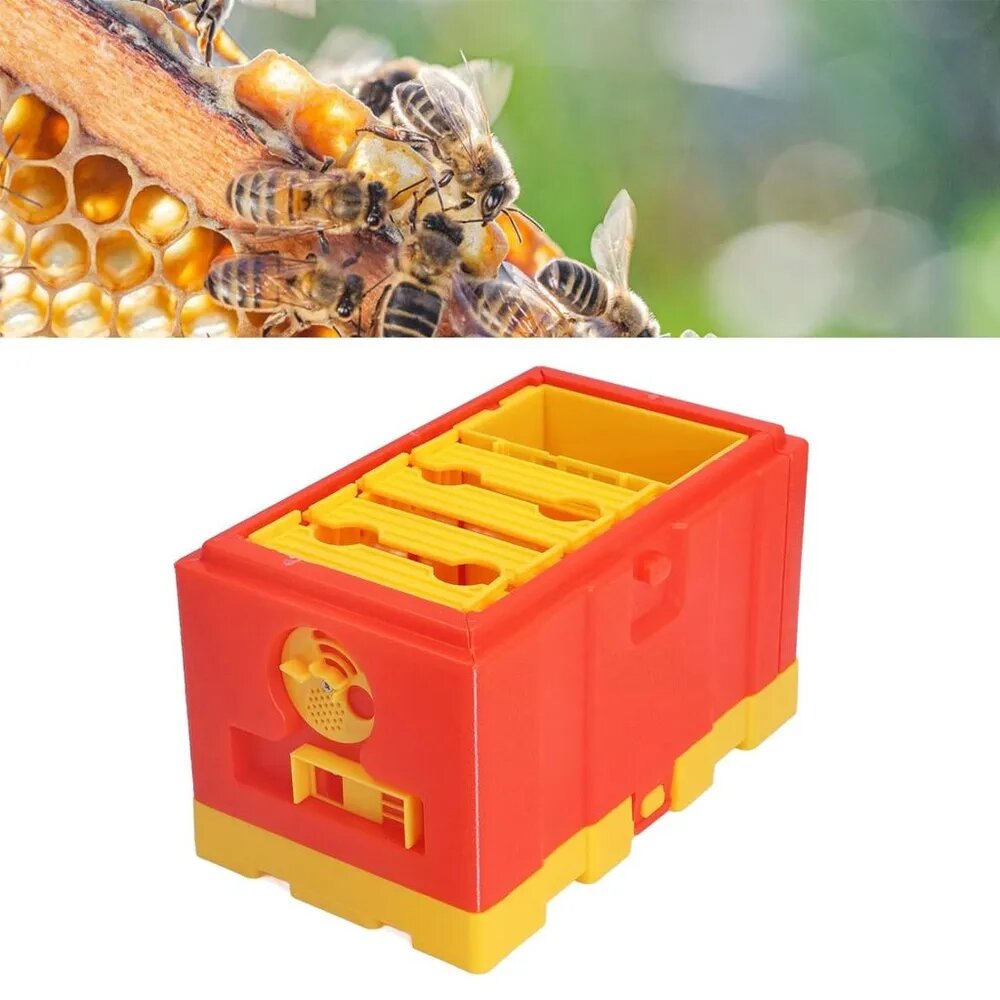 Улей для пчел из пластика красный китайский 18 мм улей для пчеловодства