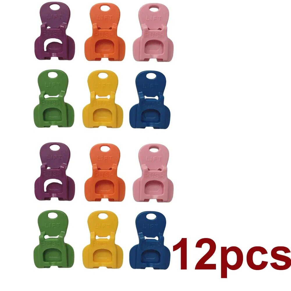 Многоразовые пластиковые открывалки для консервов 12pcs