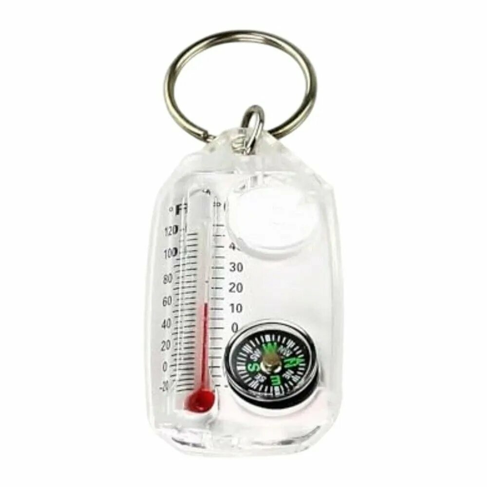 Компактный брелок для компаса и термометра: Надежная навигация на открытом воздухе