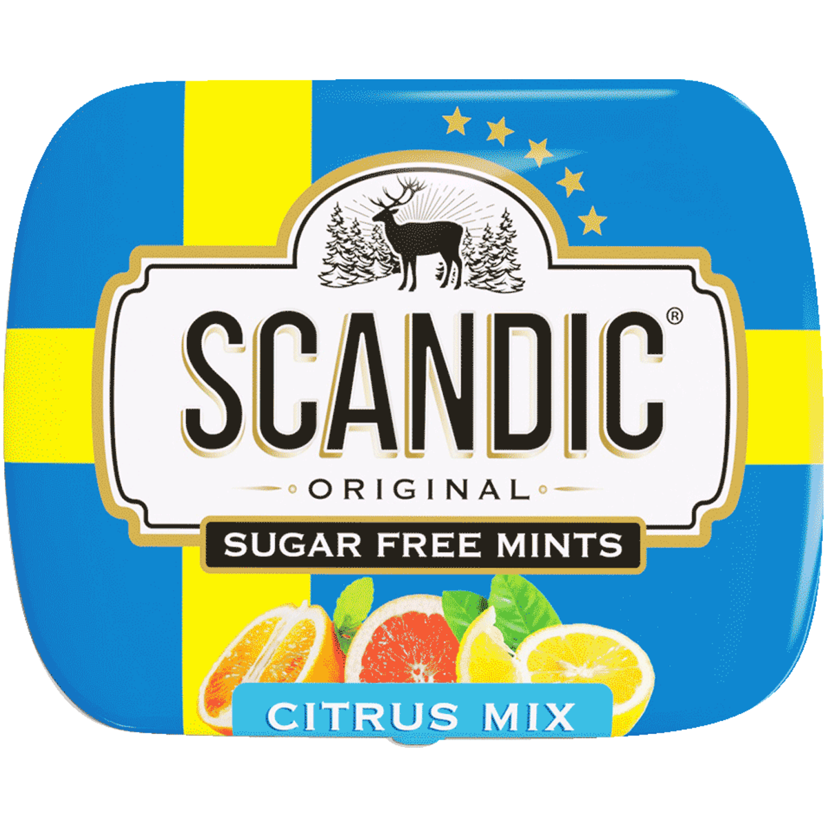 Драже Scandic Citrus Mix без сахара 14 г