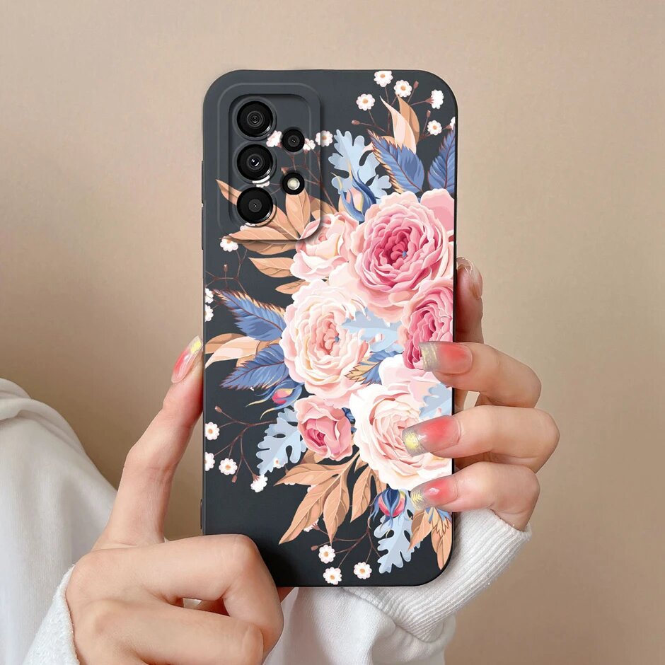 Чехол Samsung Galaxy A73 5G, Цвет: TYB89, цветочный