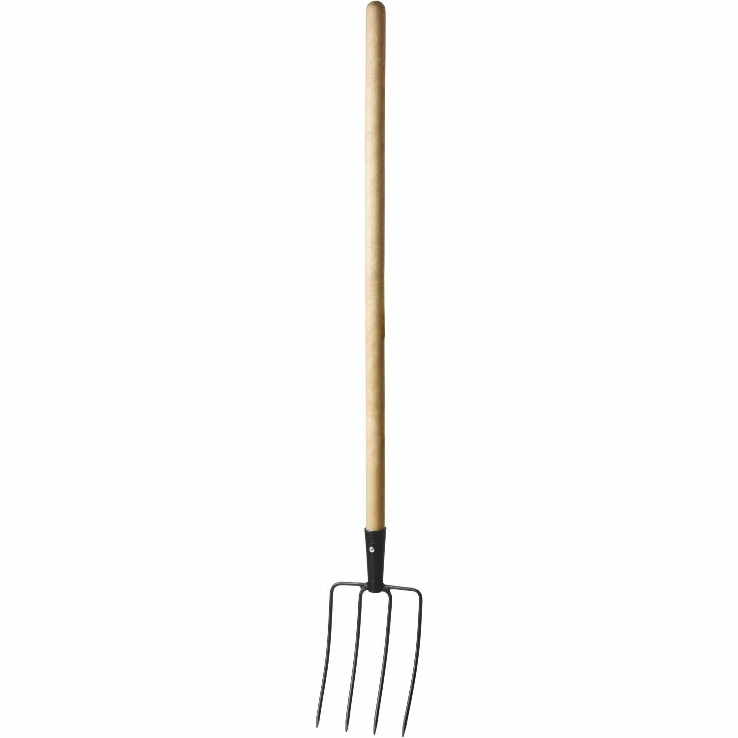 Вилы копальные STAYER навозные кованые, 180х300х1330 мм, четырёхрогие, кованные зубья, деревянный черенок высшего сорта