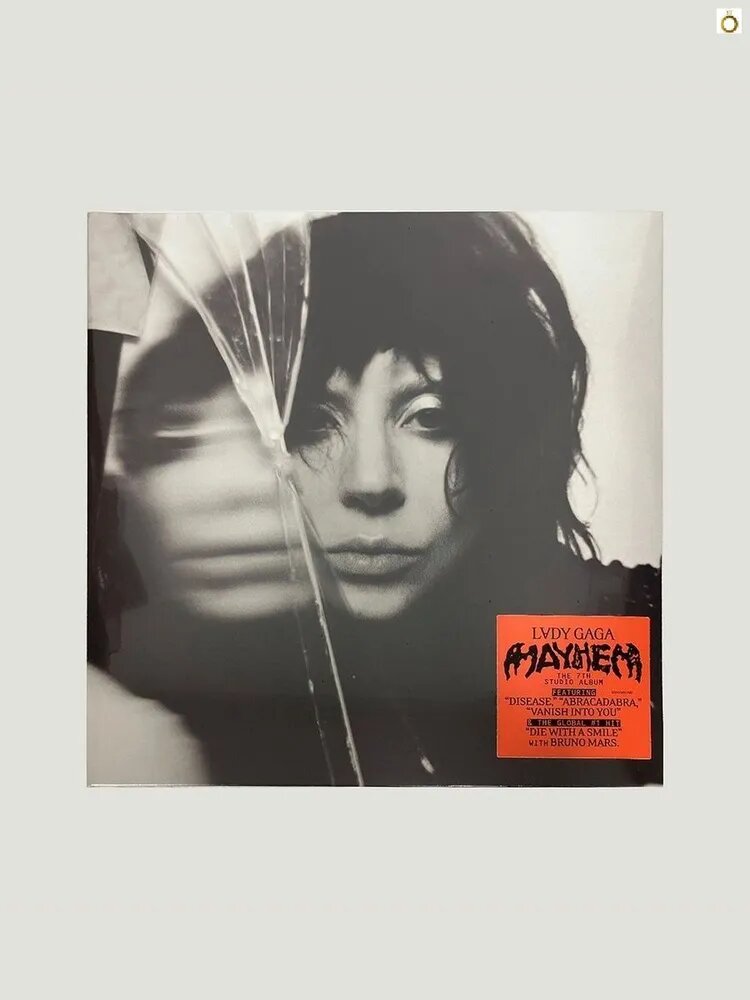 Lady Gaga 2LP Black Vinyl, Электроника, Рок, Поп, Качество Звучания
