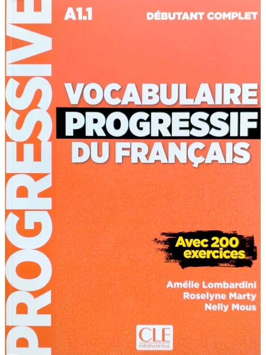 Vocab Progressif Debutant Complet A1.1 Livre+CD+Livre-web | (Артикул 26950435).