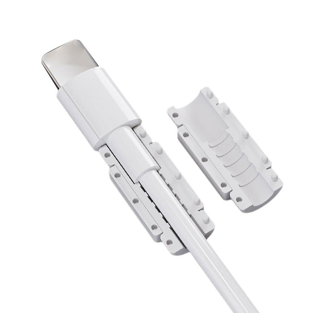 Защита для кабеля от износа, белая, USB-C, из термопластичного полиуретана