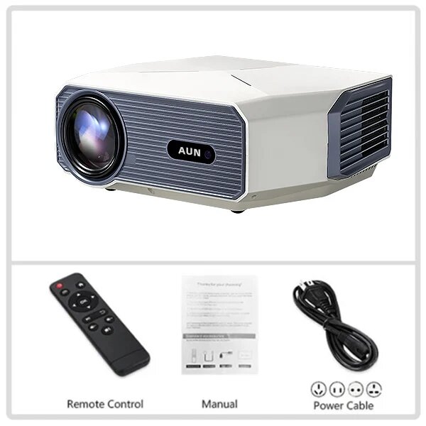 Проектор AUN A004 Pro Full HD 1080 EU Plug