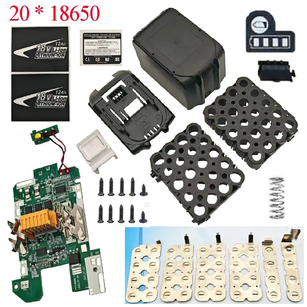 Dawupine Корпус для аккумулятора Makita 18В