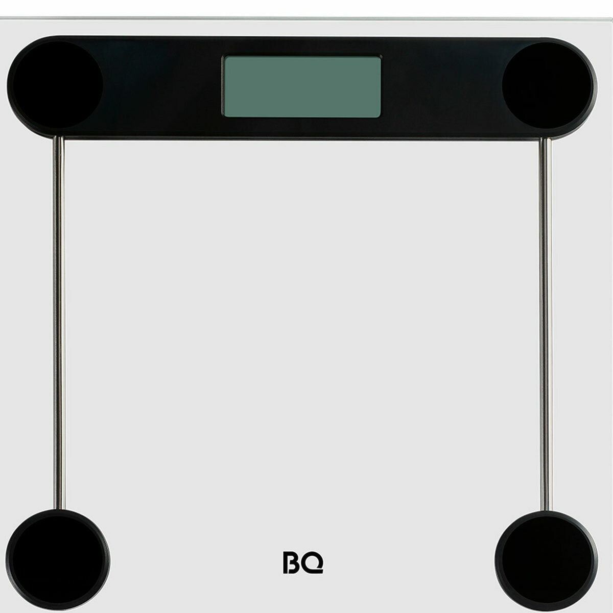 Весы напольные BQ BS1012, электронные, вес до 180 кг, квадрат, стекло (86191610)