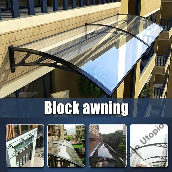 Готовый навес для крыльца