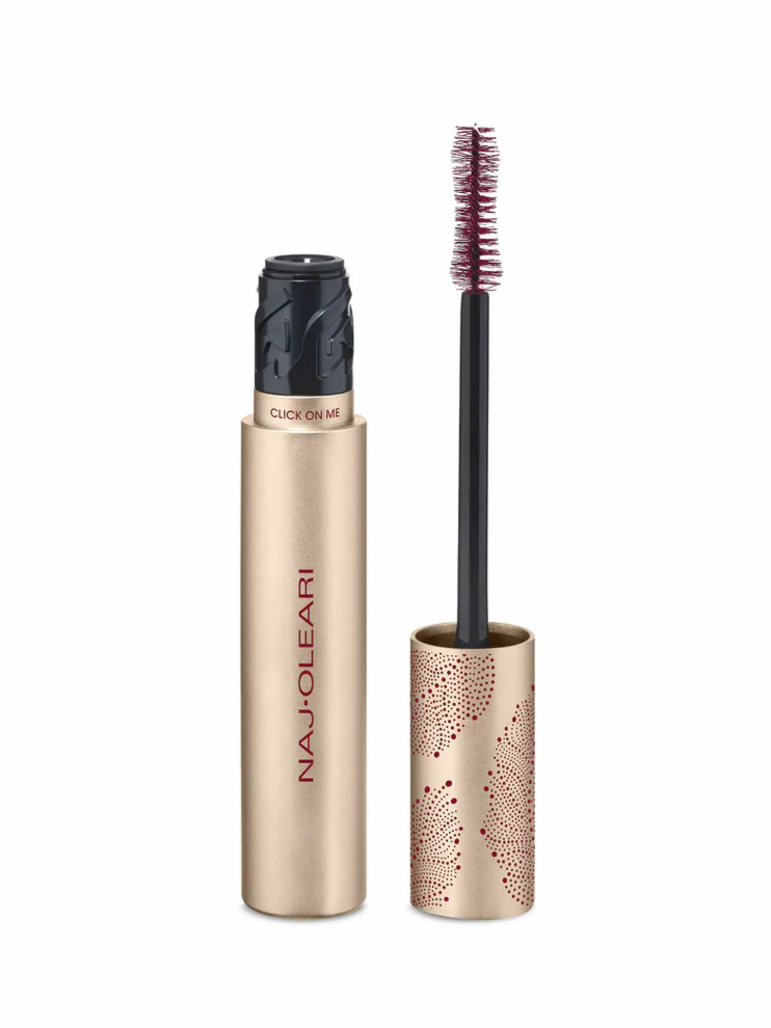 NAJ OLEARI Тушь для ресниц Click On Me Extra Volume Mascara (01 Burgundy)