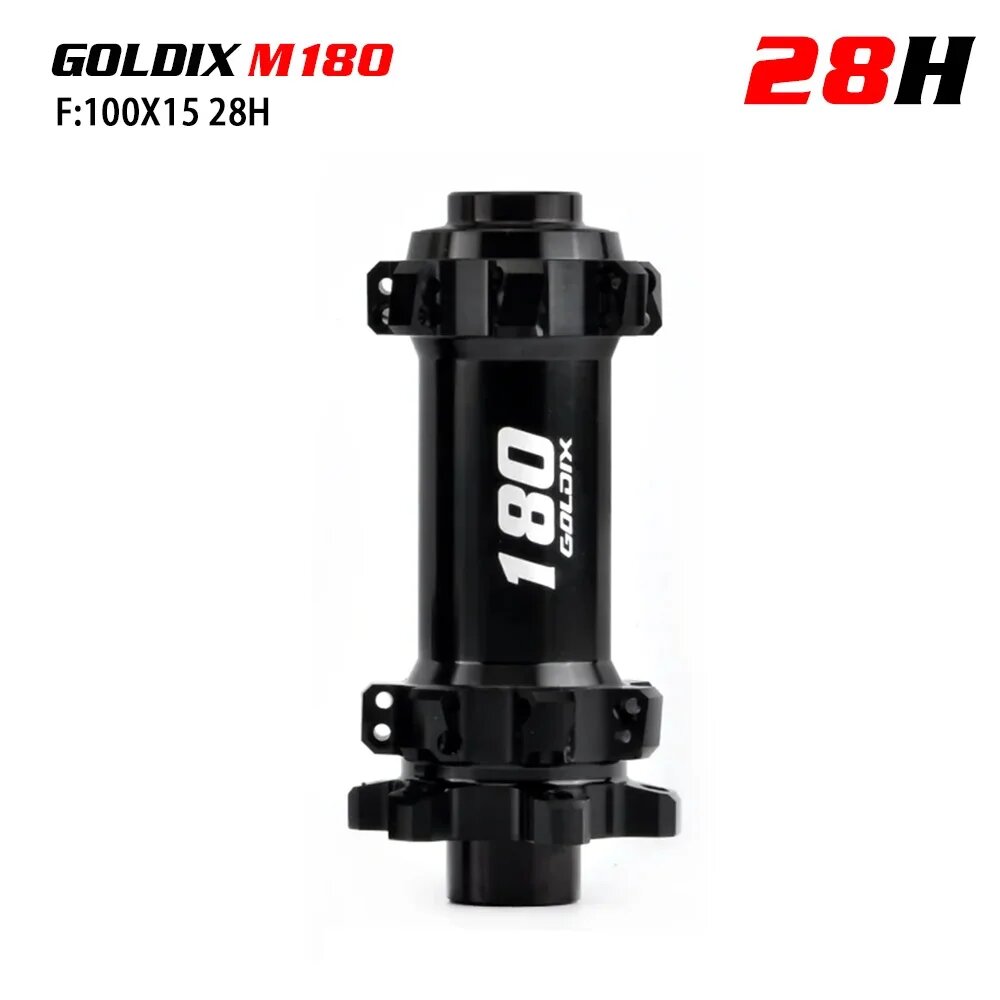 Ступица GOLDIX M180 MTB 28H для Shimano SRAM 11-12 скоростей F 100X15