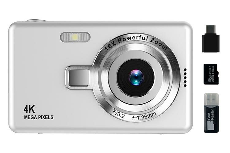 Цифровая камера унисекс D.K. CREATIVE WORKSHOP 6606546, Cameras+64G Internal Memory Card+Card Reader+Apple Transfer Interface