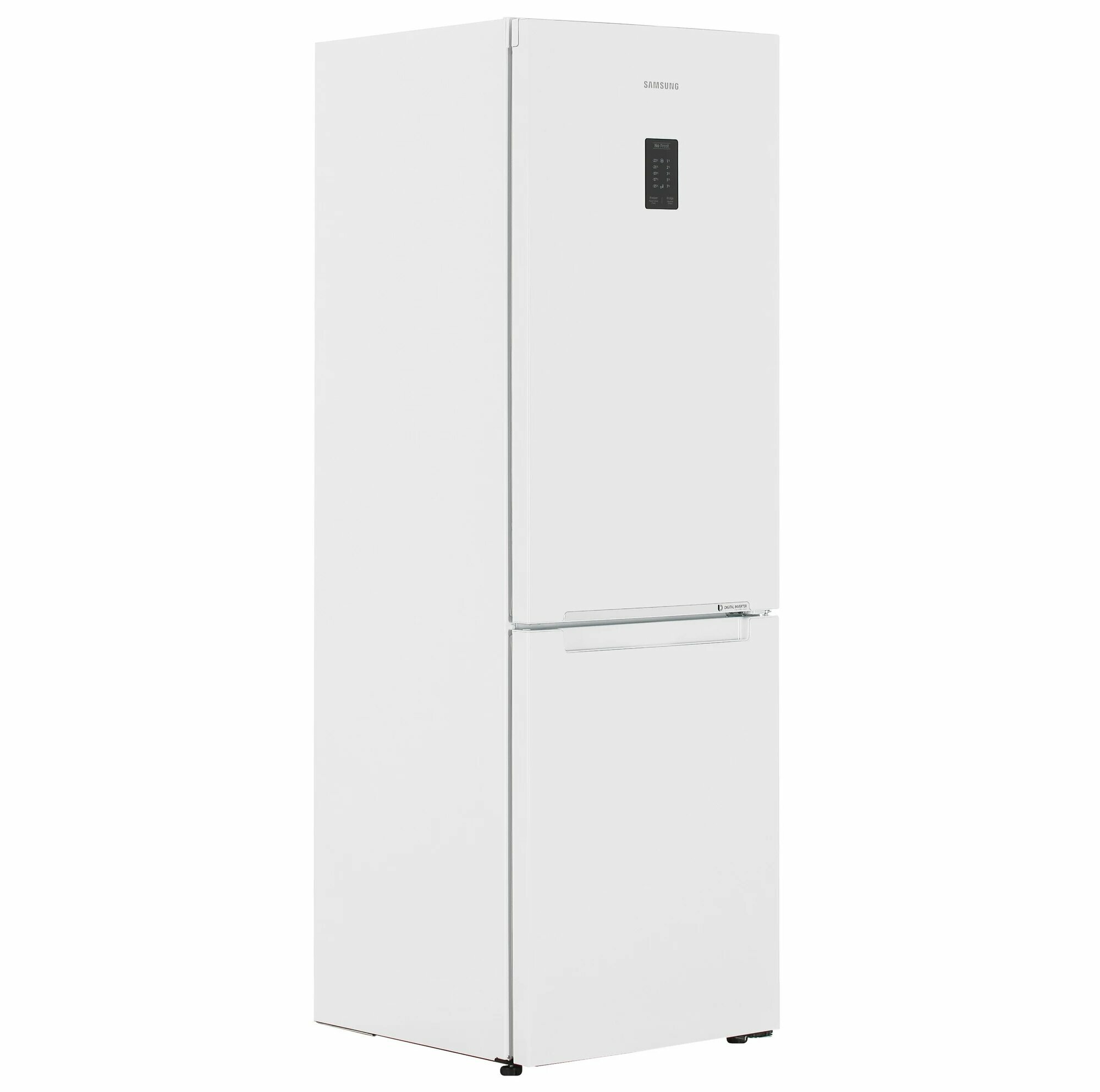 Холодильник с морозильником Samsung "RB33A32N0WW", инверторный, No Frost