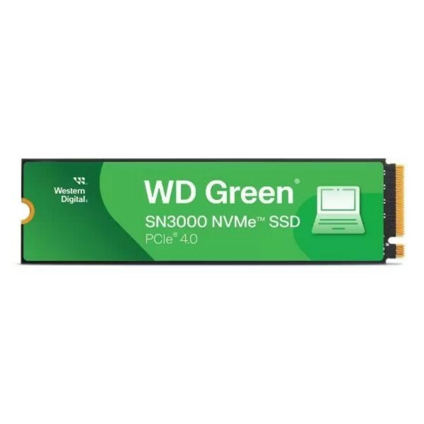 Накопитель SSD Western Digital WD Green SN3000, 1Tb M.2 2280, PCI-E 3x4, R/W - 5000/4200 MB/s
