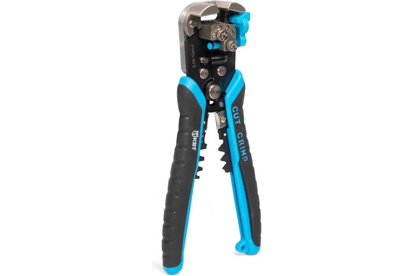 Инструмент для снятия изоляции КВТ WS-11, 4 в 1, 10мм², двухкомпонентные рукоятки