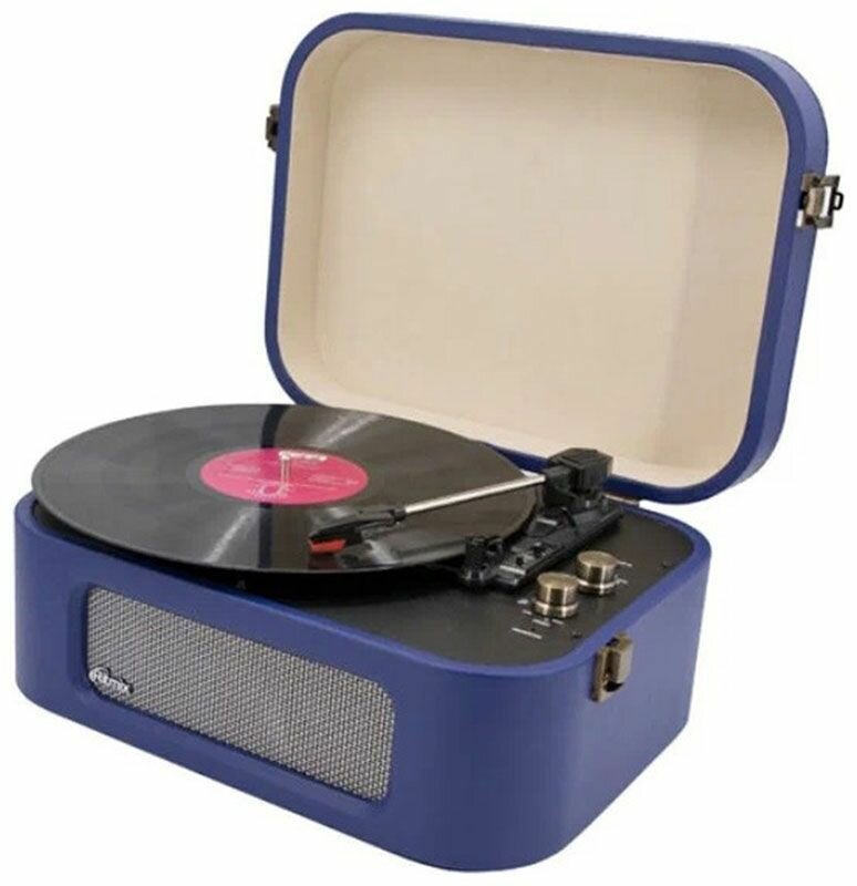 Виниловый проигрыватель RITMIX LP-190B Dark Blue