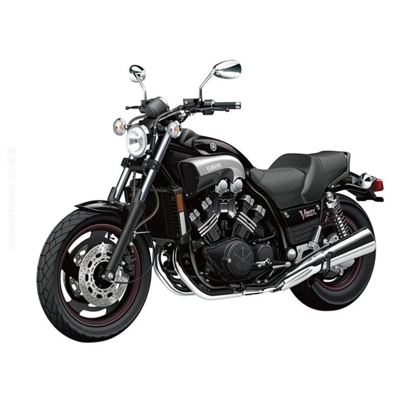 Сборная модель Машинка aoshima-06230 1/12 Yamaha 4C4 Vmax 2007 Motorcycle model kit