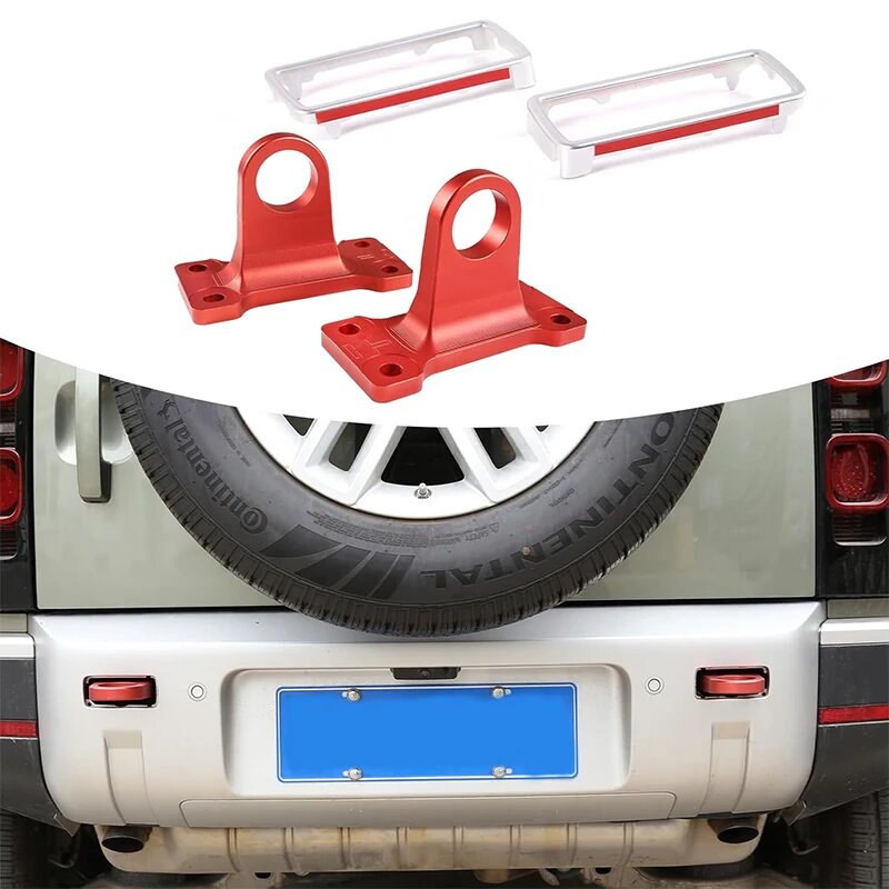 Фаркоп буксировочный Red-Silver для Land Rover Defender 90 110 130