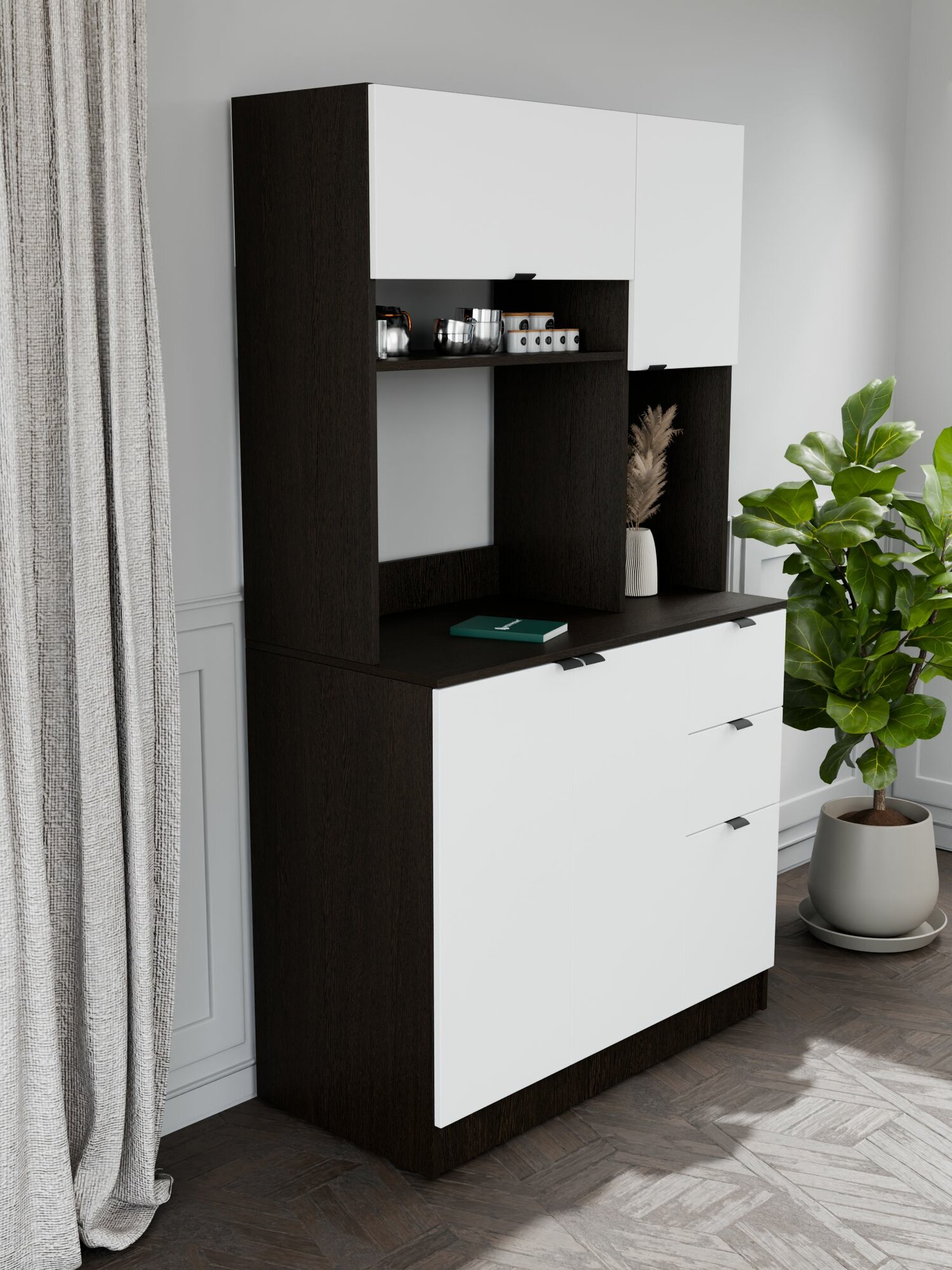 Изумлит Буфет Вилладж 100*180.4*48.7 см (ШхВхГ)