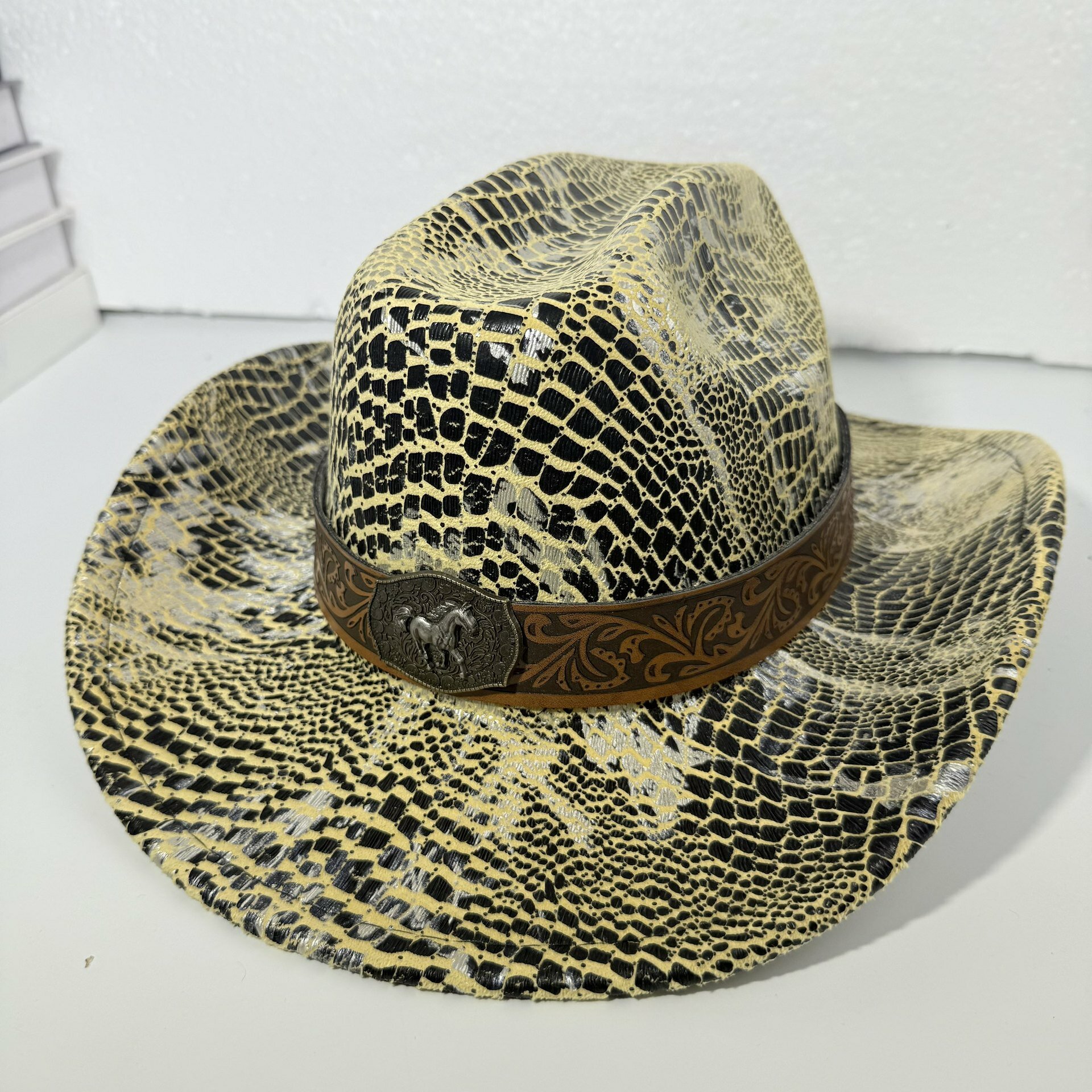 DIY Ковбой Классический Западный Широкий Козырьек