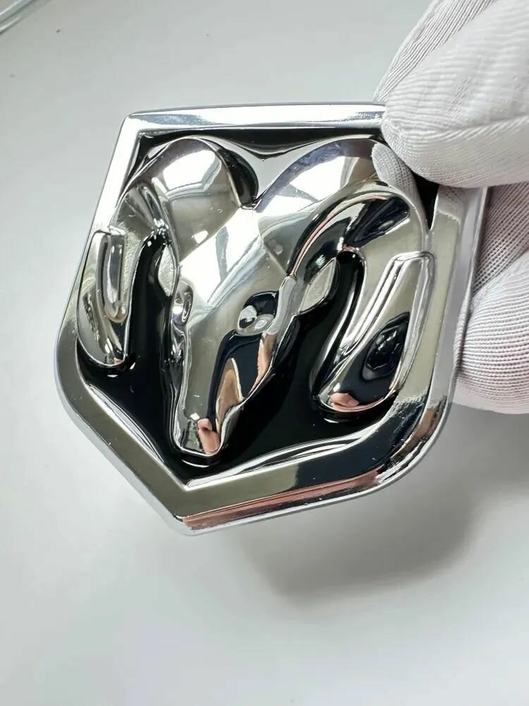 Эмблема Dodge 65мм, Шильдик Додж 1шт.