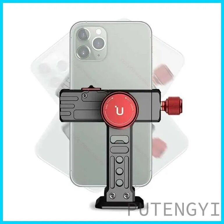 Держатель смартфона Ulanzi ST-14 Ironman III универсальный металлический, черный