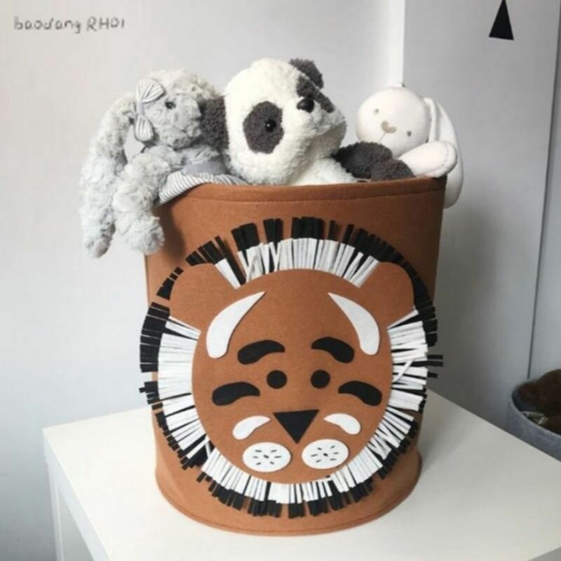 Корзина для игрушек длина 33 см, ширина 33 см, высота 37 см.