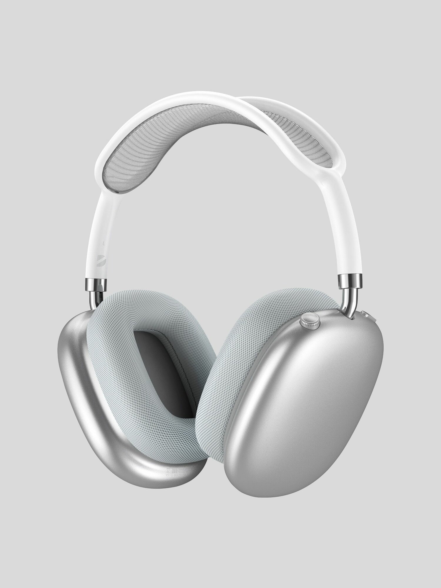 Наушники беспроводные / Накладная игровая гарнитура bluetooth для телефона с микрофоном Stereo Life, BT 5.4, 350мАч, серебристый, Deppa 44305