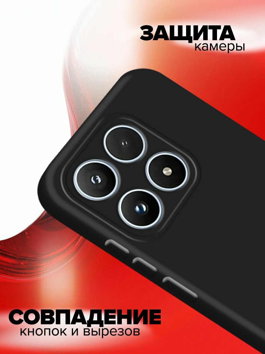 Черный матовый чехол на Xiaomi 17 / Сяоми 17 с принтом Герб Российской Федерации — фото 1
