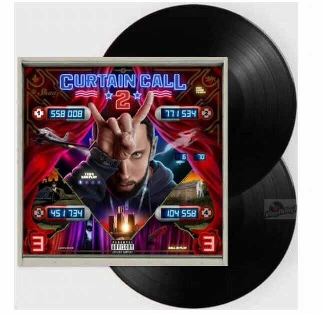 Виниловая пластинка EMINEM Curtain Call 2 2LP