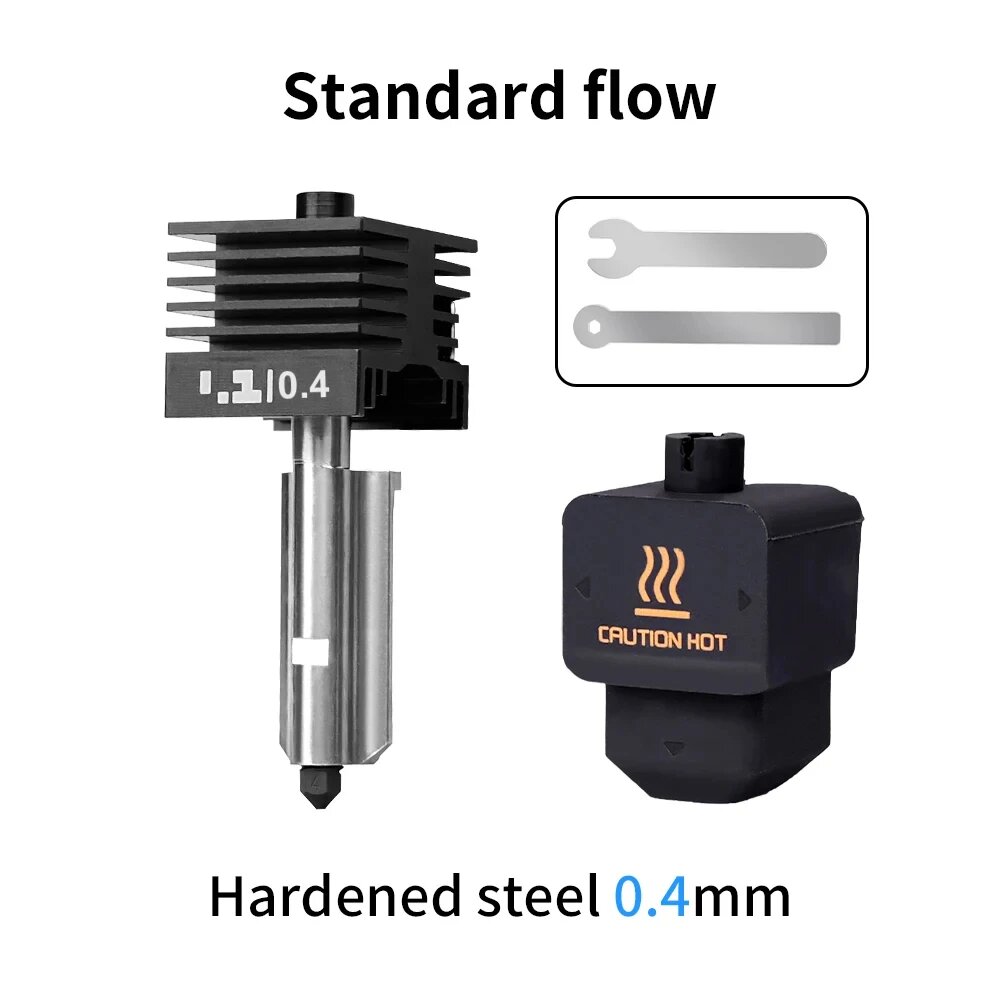 Экструдер для 3D-принтера, 0.4mm, Standard Flow