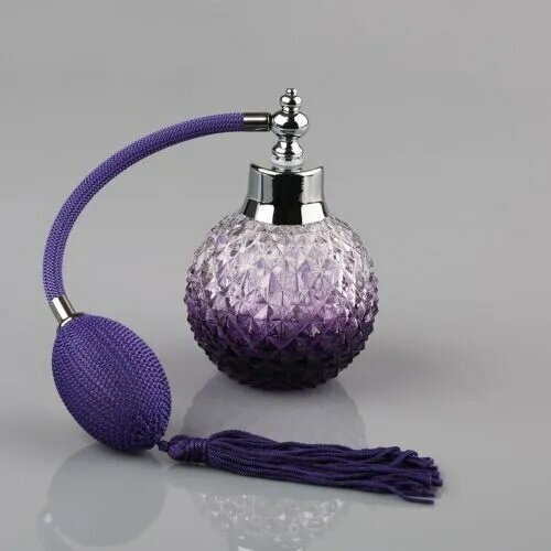 Прозрачный стеклянный флакон-распылитель, портативный для розлива духов