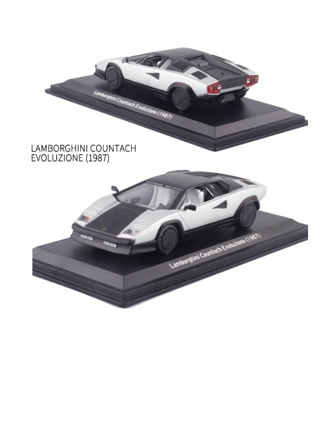 Легкосплавная модель автомобиля/1:43/Lamborghini Countach Evoluzione (1987)