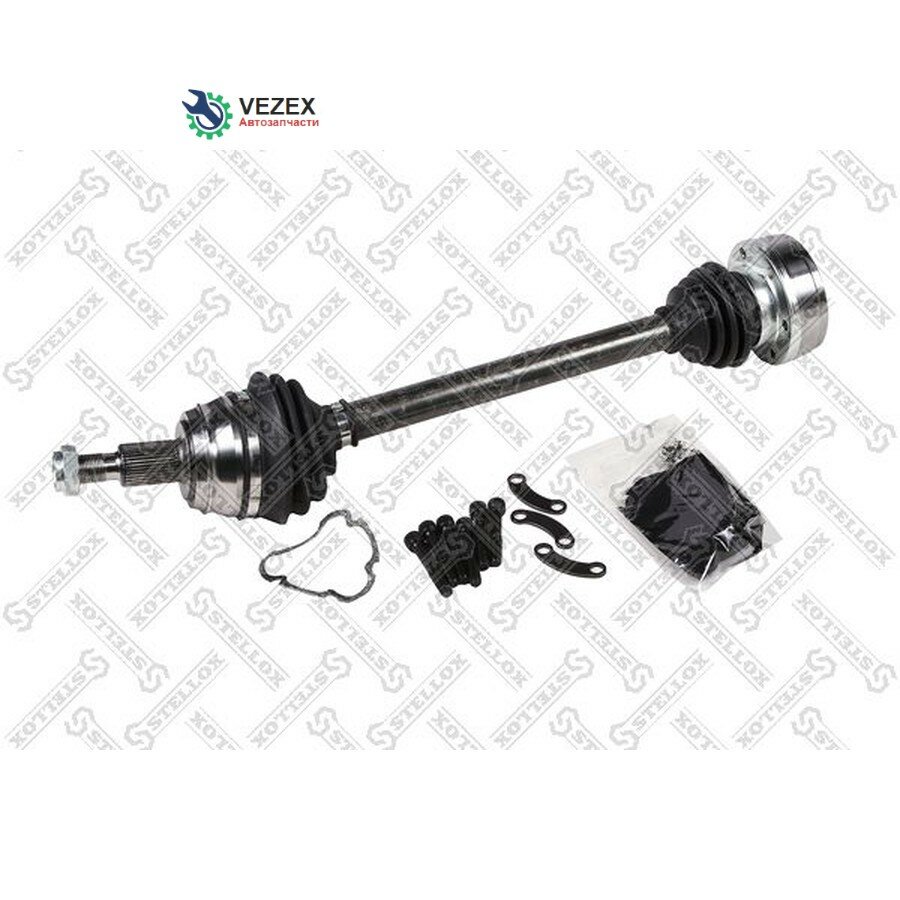 STELLOX 1581208SX привод левый! 554mm, 21014\ VW Golf IV 97>