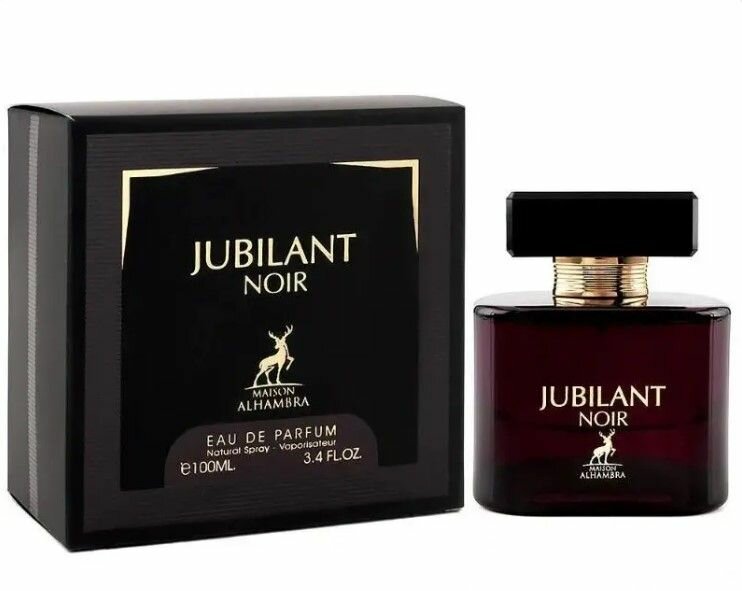 Парфюмерная вода Al Hambra JUBILANT NOIR 100ml (аромат Ver Crystal Noir) для женщин