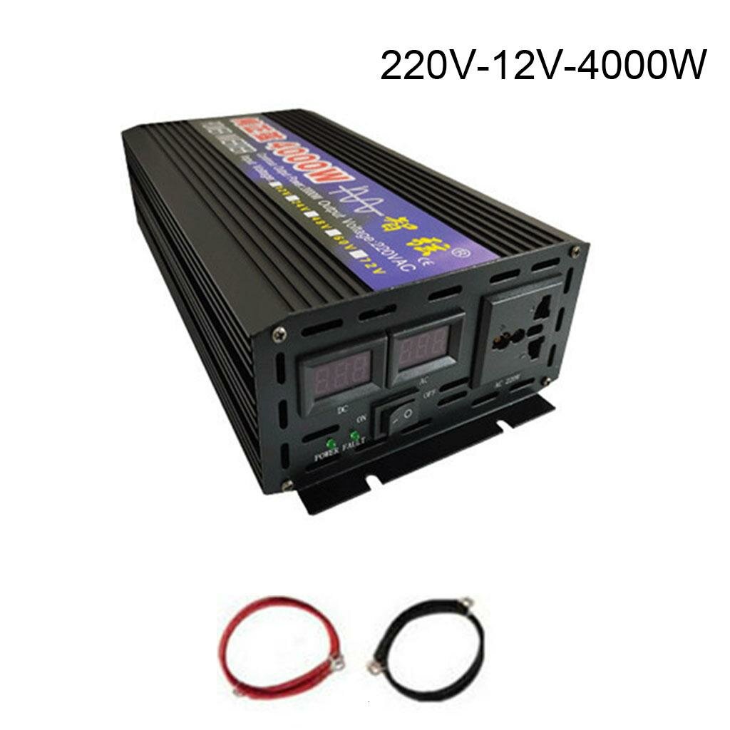 Мощный преобразователь напряжения 12–48 В в 220 В, 12V - 4000W