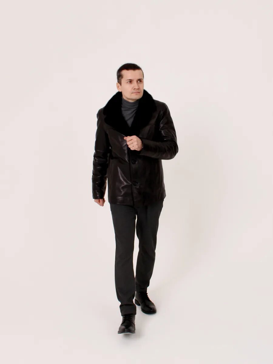 Куртка кожаная