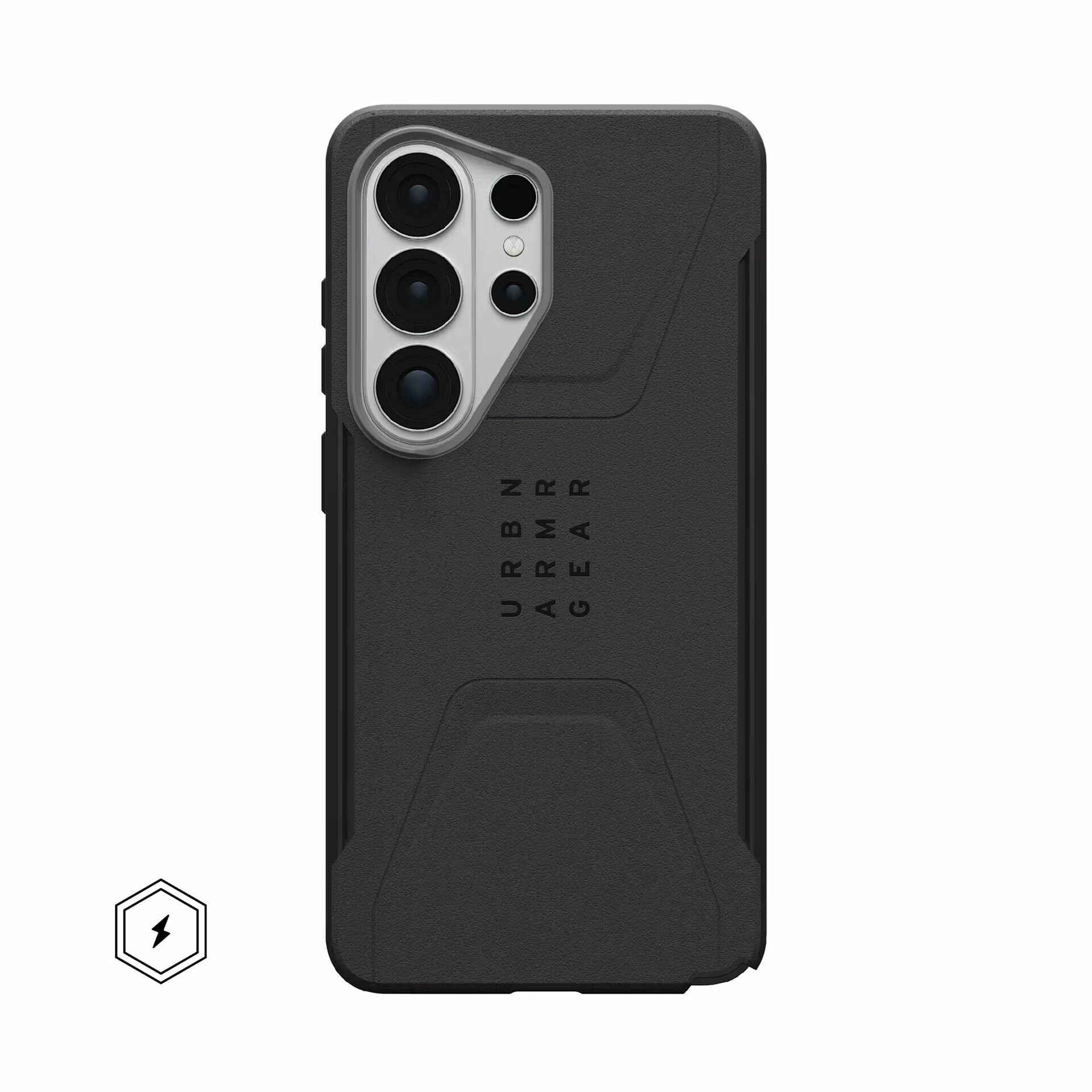 Чехол с поддержкой MAGSAFE Uag Civilian для Samsung Galaxy S26 Ultra, черный (Black)