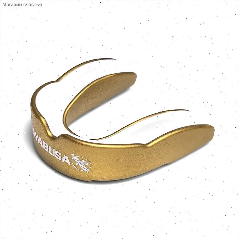 Спортивная капа HAYABUSA для защиты зубов и челюсти, детская золотистая