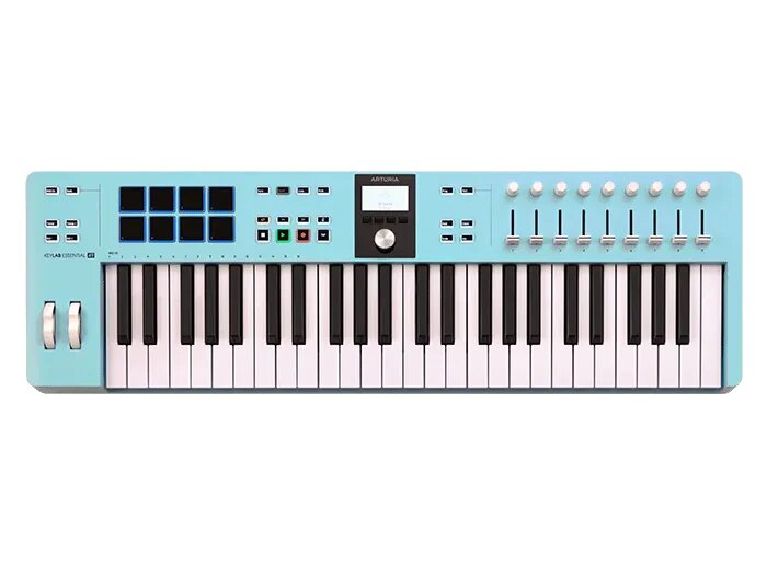 Миди-клавиатура Arturia KeyLab Essential 49 mk3 Aquamarine