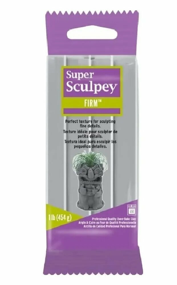 Полимерная глина Polyform Products Super Sculpey FIRM