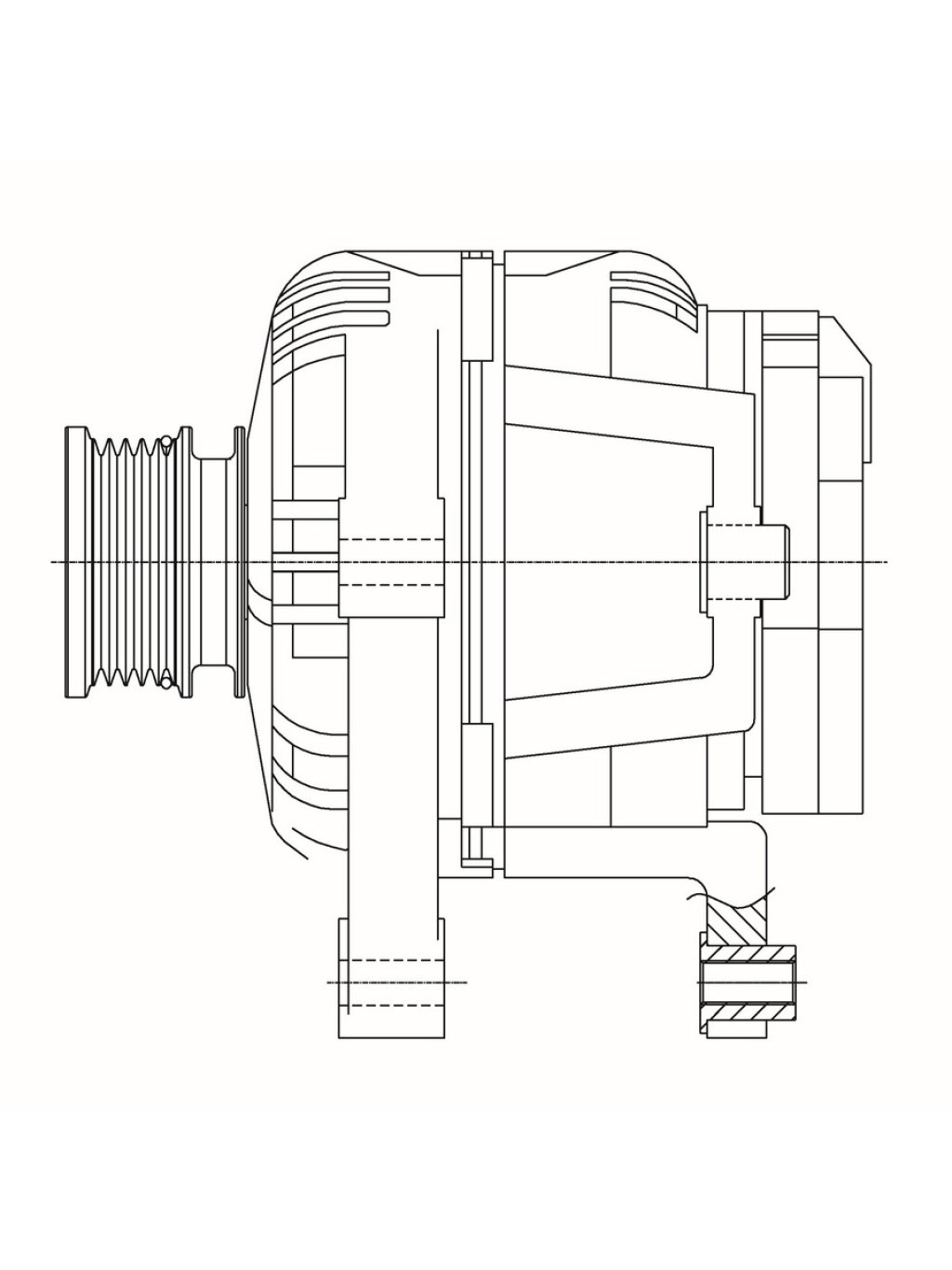 Генератор 120A STARTVOLT LG 2108