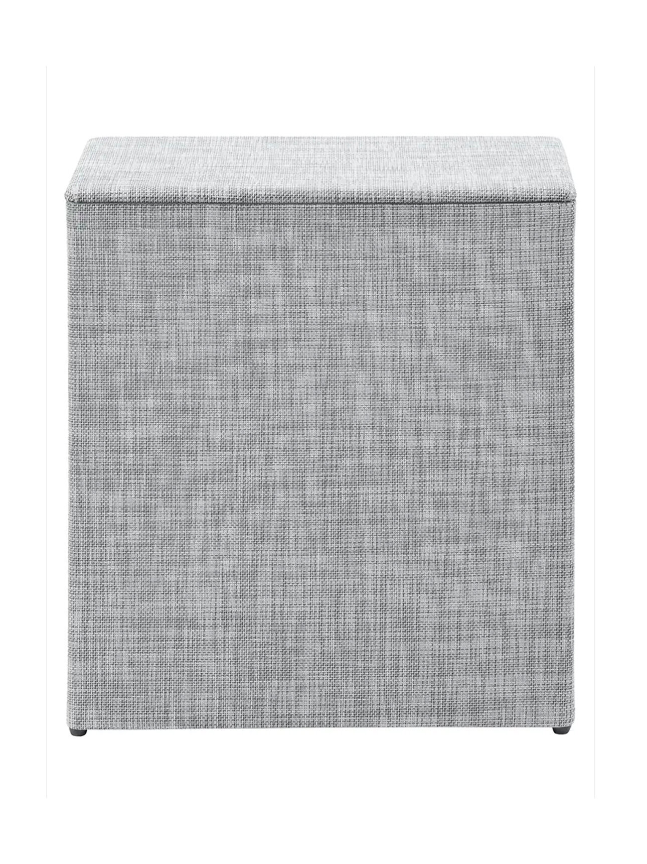 Корзина для белья Casy Home с крышкой 46x27x53 см, цвет серый