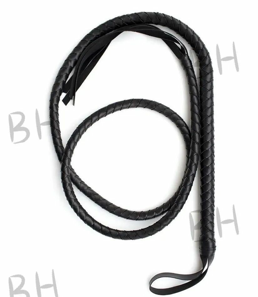 Кожаный хлыст 1,8 метра