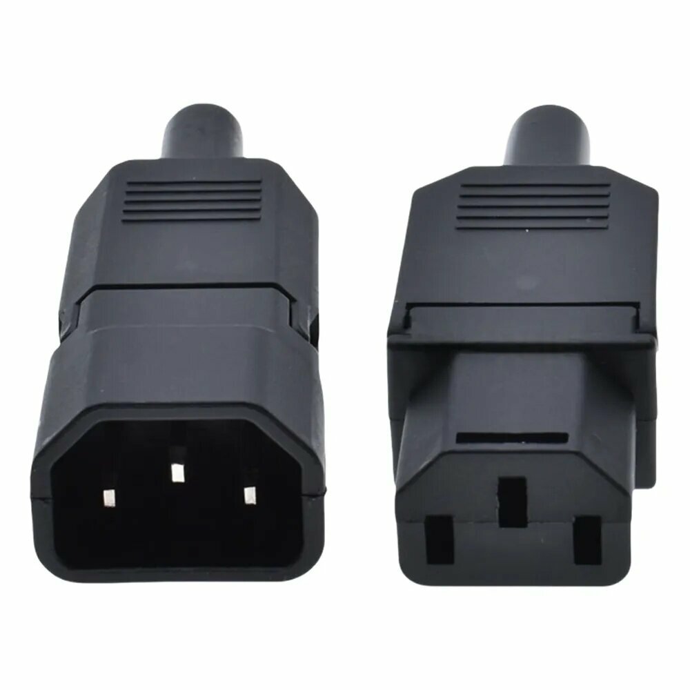 2 из 3-контактные клеммы быстросъемные разъемы 250В 10А IEC320 C13 адаптеры