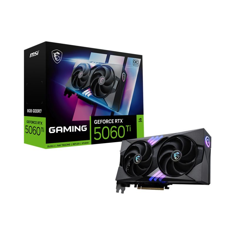 Видеокарта GeForce RTX 5060 Ti 8G GAMING OC (MSI GeForceRTX5060Ti8GGAMINGOC)