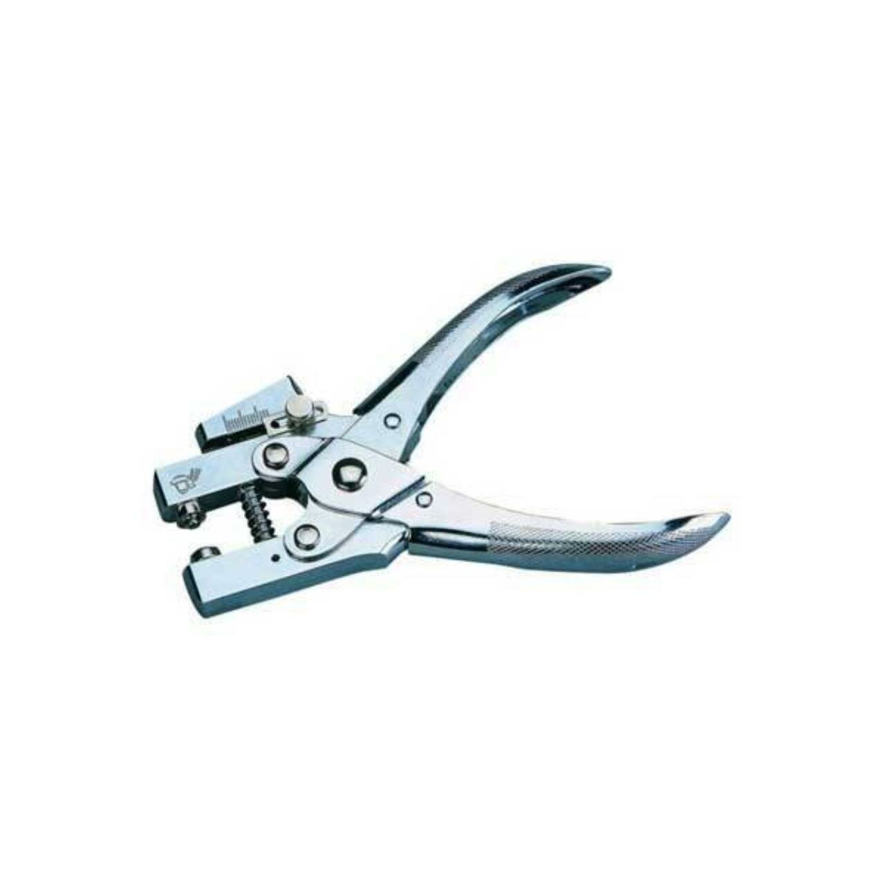 Дырокол KW-Trio для люверсов до 30 листов 1 отверстия, металлический, серебро