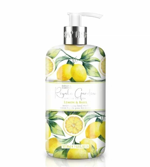 Baylis & Harding - Royale Garden Lemon & Basil Hand Wash Жидкое мыло для рук 500 мл
