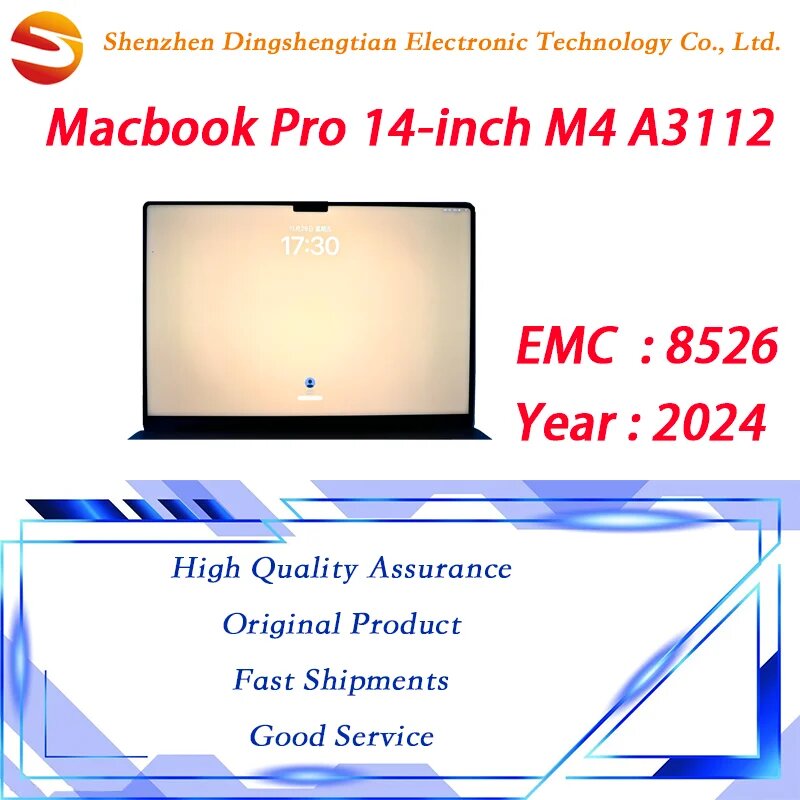 Оригинальный новый M4 Pro A3112 ЖК-дисплей для MacBook Pro 14 дюймов, панель EMC A3112 Space Black