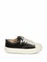 Кроссовки Represent Clo Contrast-stitching sneakers, размер 43, black/black